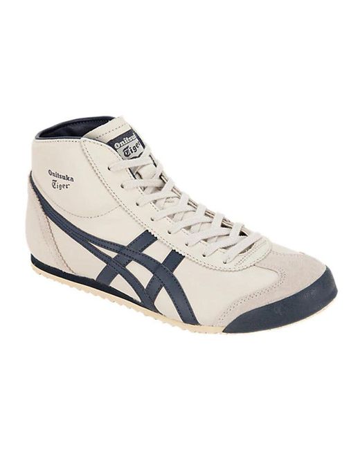 Onitsuka Tiger Mexico Mid Runner 'Creamwhite Dark' in Blue for Men | Lyst