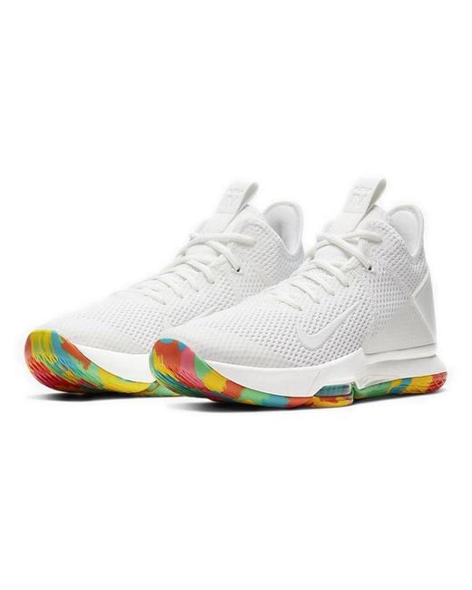 Nike Lebron Witness 4 Multi Camo' in White for Men | Lyst