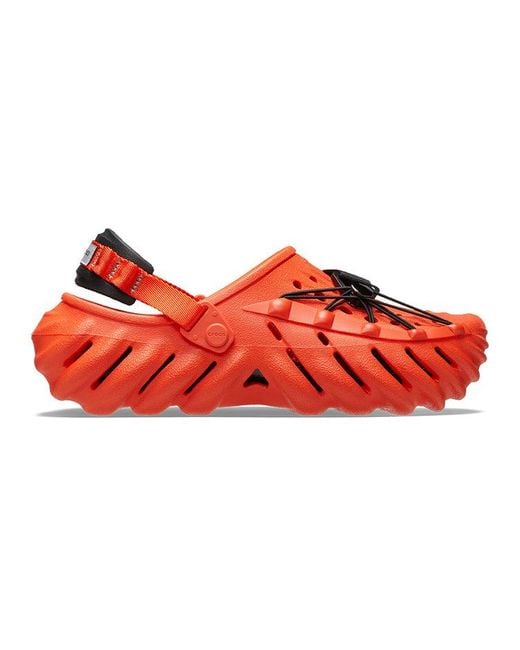 Crocs™ Echo Reflective Clogs in Red | Lyst UK