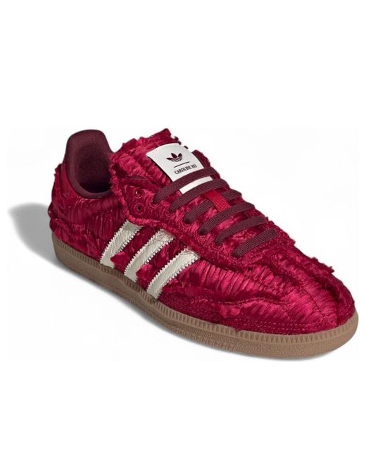 adidas X Caroline Hu Samba Og 'Satin Power' in Red for Men | Lyst