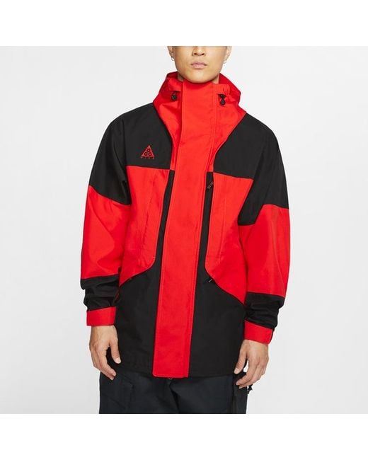 Nike Lab Acg Gore-Tex Jacket Habanero' in Red for Men | Lyst UK