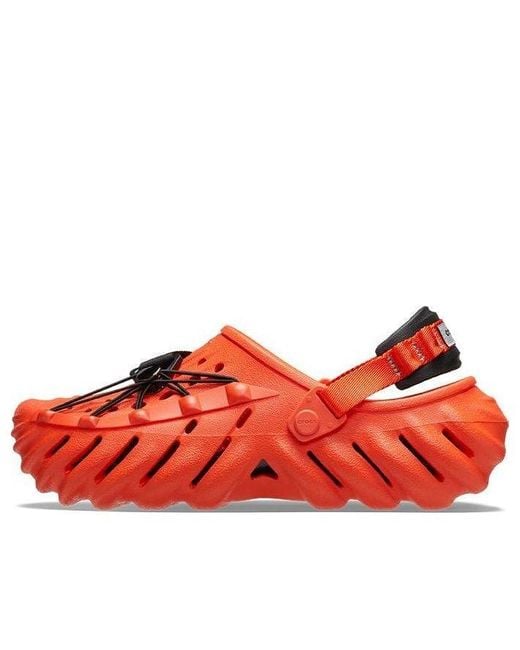 Crocs™ Echo Reflective Clogs in Red | Lyst UK