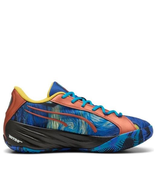 PUMA All-Pro Nitro Sqd 'Dylan Exhibit' in Blue for Men | Lyst