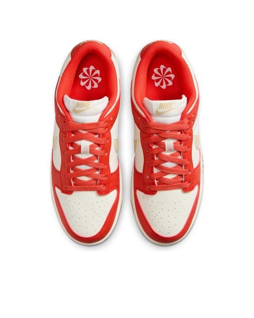 Nike (Wmns) Dunk Low Next Nature 'Light Crimson Team' in Red | Lyst