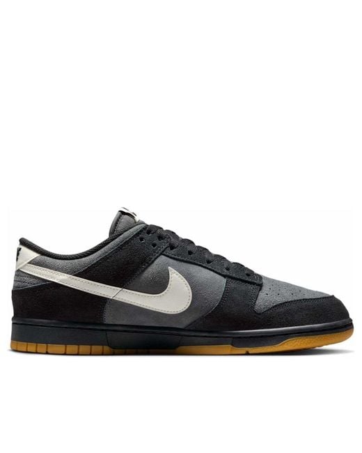 Nike Dunk Low Retro Se Sneakers Anthracite in Black for Men | Lyst