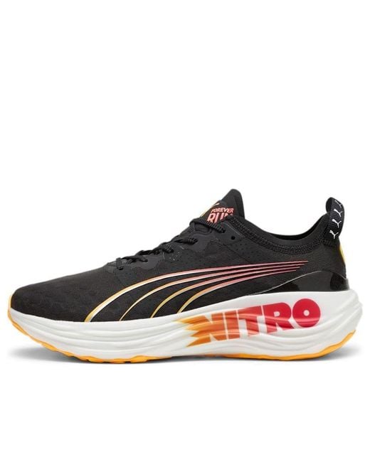 PUMA Foreverrun Nitro ' Sun Stream' in Black for Men | Lyst