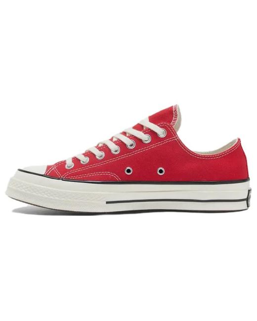 Converse Chuck Taylor All Star 70 Vintage Canvas in Red for Men | Lyst