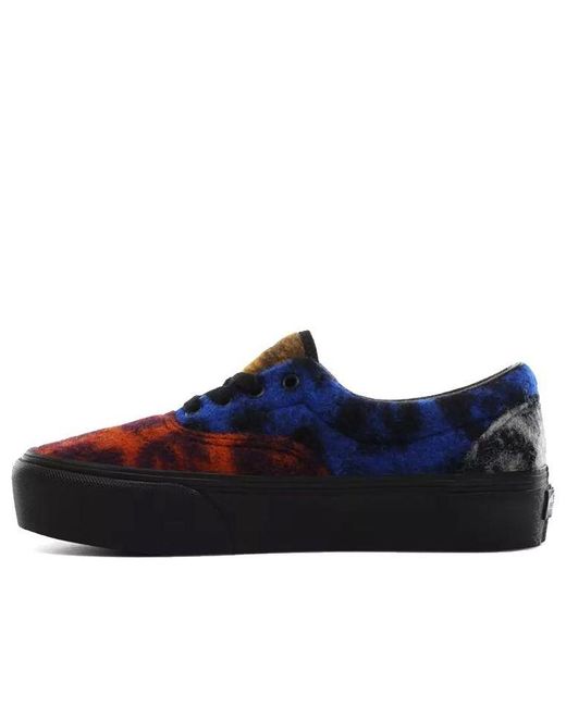 Vans Era Platform 'Mix Leopard' in Blue for Men | Lyst