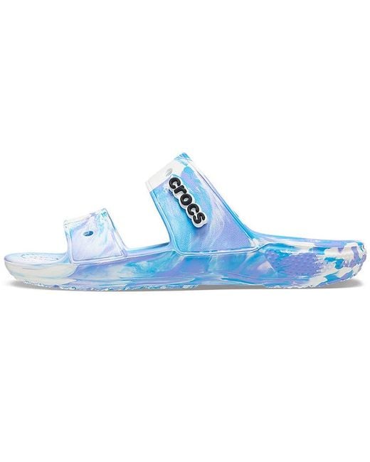 Crocs™ Classic Clog Marble Beach Slippers in Blue for Men | Lyst UK