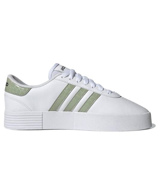 adidas (Wmns) Neo Court Bold Shoes in White | Lyst