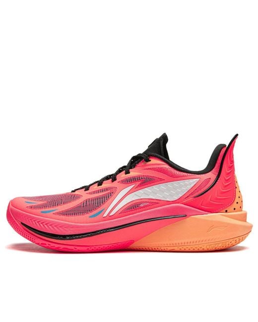 Li-ning Sonic 12 C.J. Mccollum 'Neon' in Pink for Men | Lyst
