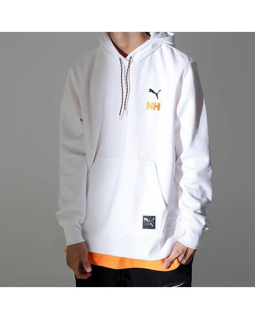 PUMA X Helly Hansen Crossover Printing Couple Style in White for Men | Lyst