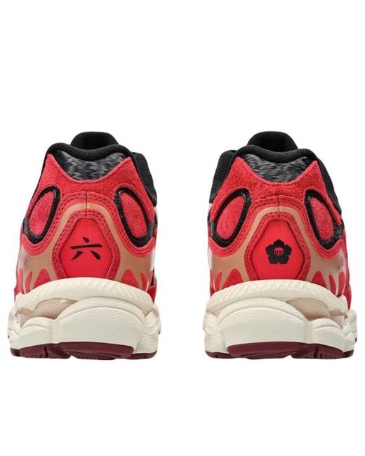 Asics X Bleach Gel-Nyc 'Renji Abarai' in Red for Men | Lyst