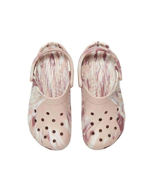 Crocs™ (Wmns) Classic Clog 'Marble' in Pink | Lyst