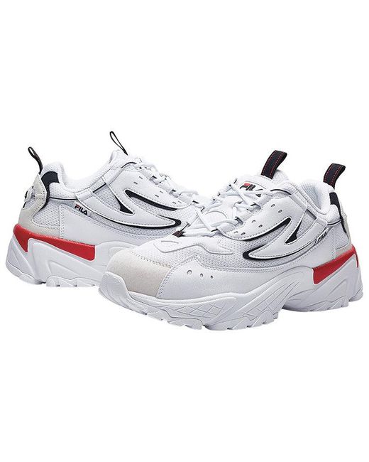 Fila Caliper Low-Cut Old Shoes in White for Men | Lyst