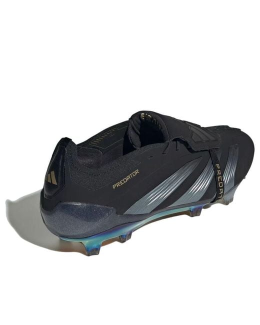 adidas Predator Elite Fg Carbon Metallic' in Black for Men | Lyst