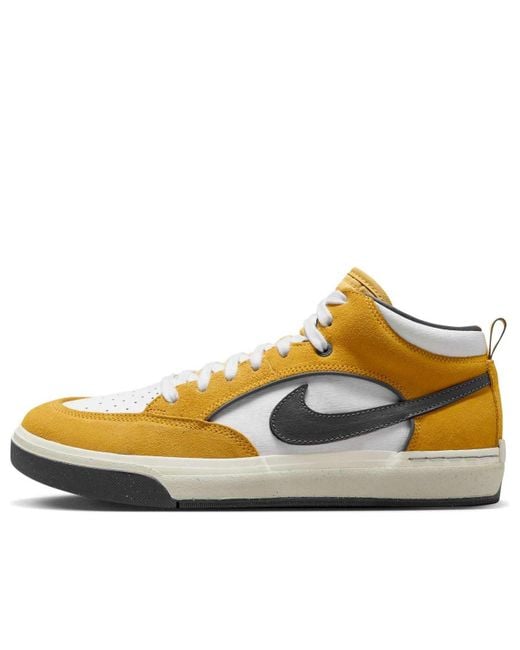 Nike Sb React Leo 'University' in Yellow for Men | Lyst