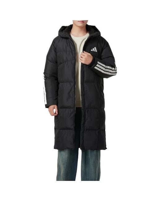 adidas Long Down Jkt Asia Sizing in Black for Men | Lyst