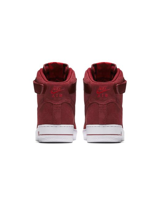 Nike Air Force 1 High 07 'University' in Red for Men | Lyst