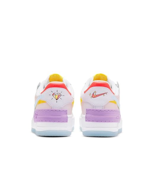 Nike (Wmns) Air Force 1 Shadow Hydrogen' in White | Lyst UK