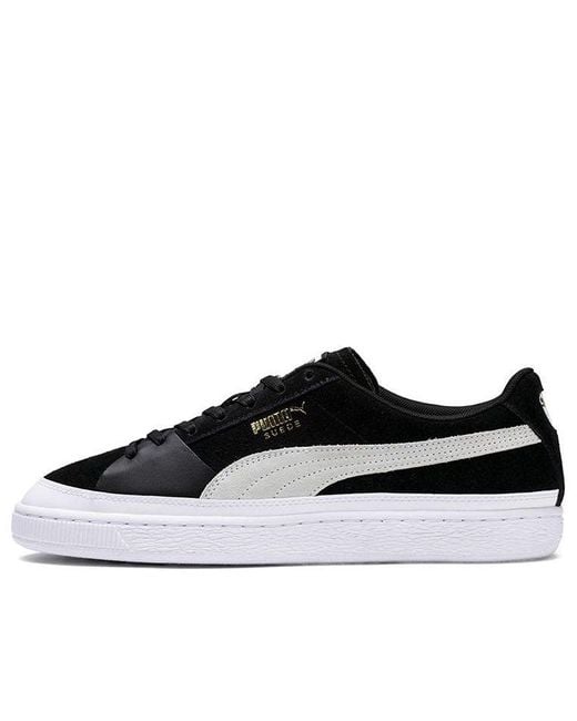 PUMA Suede Skate in Black for Men Lyst UK