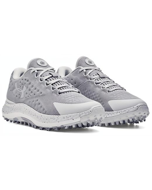 Under Armour Curry 1 Golf 'Steel Halo' in Gray for Men | Lyst