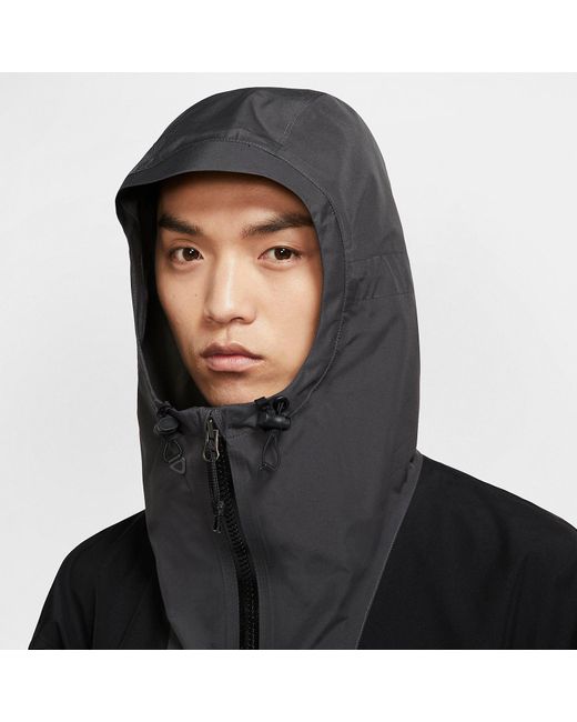 Nike Acg Gore-Tex Paclite Logo Jacket in Black for Men | Lyst UK