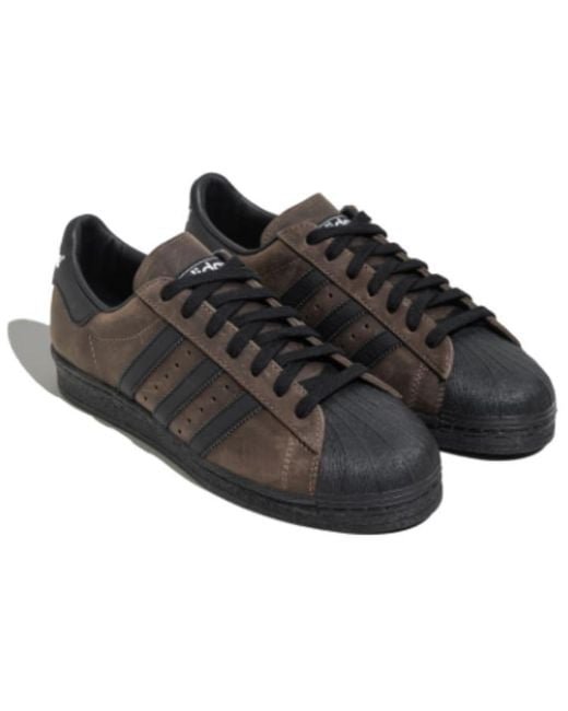 adidas Originals Superstar 82 Shoes in Brown for Men | Lyst UK