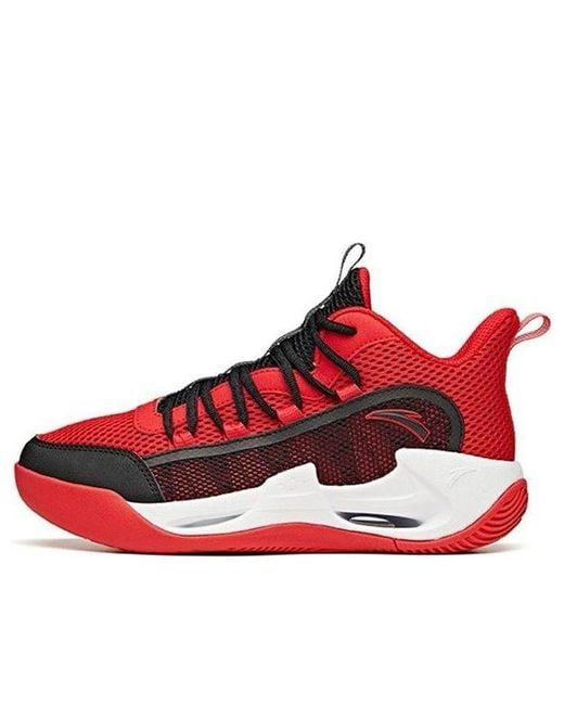 Anta (Gs) Wind Tunnel 'University' in Red for Men | Lyst