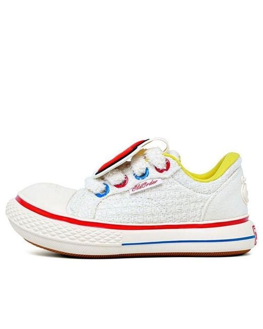Old Order X Sanrio Big Head Canvas 'Hello Kitty' in White for Men | Lyst