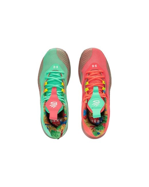Under Armour X Sour Patch Kids Curry 2 Hovr Splash 'Blitz' in Pink for Men | Lyst
