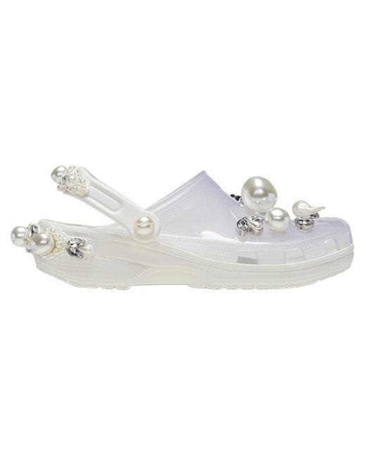 Crocs™ X Simone Rocha Classic Clog in White for Men | Lyst
