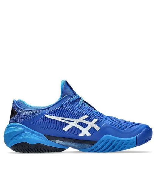 Asics Court Ff 3 Novak 'True Pure' in Blue for Men | Lyst