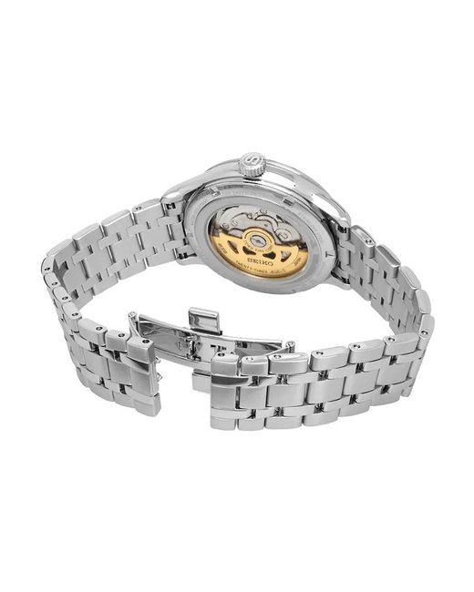 Seiko Japan Series Waterproof Automatic Mechanical Watch in Metallic | Lyst