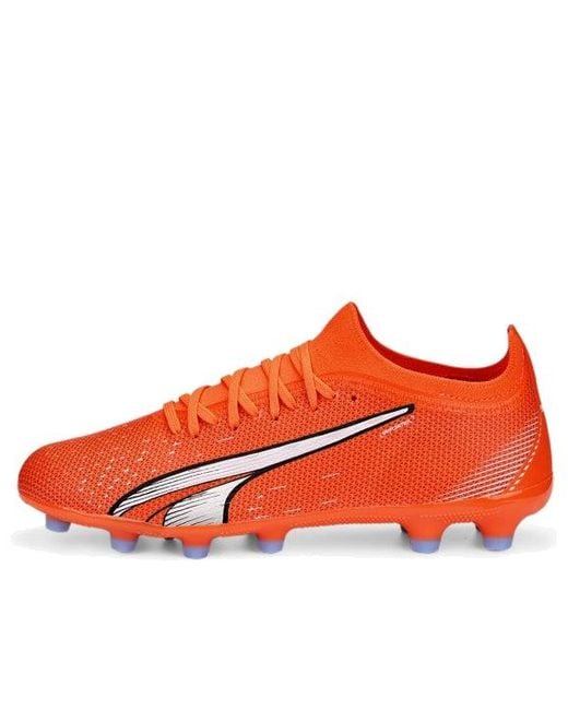 PUMA Ultra Match Hg Shoes in Orange for Men | Lyst