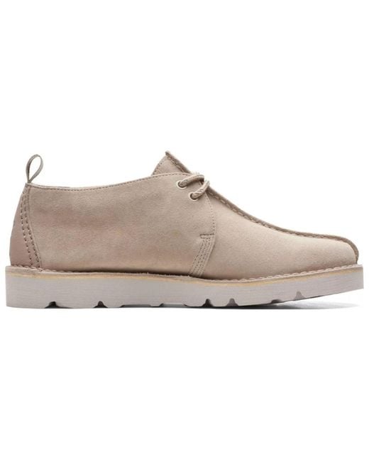 Clarks Desert Trek Gore-Tex 'Sand Suede' in Natural for Men | Lyst UK
