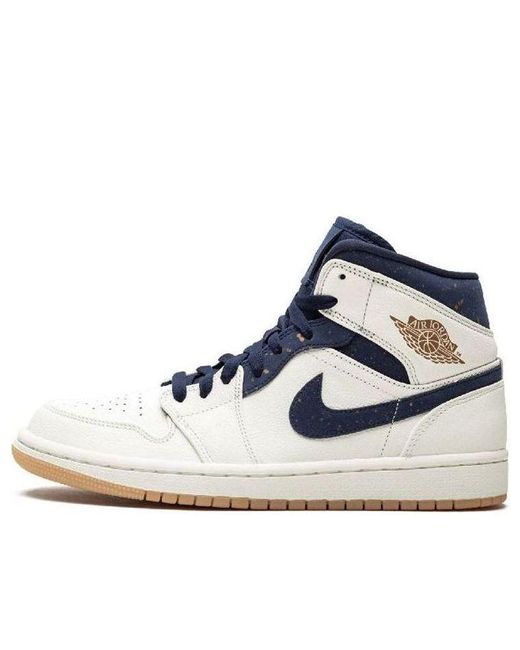 Nike 1 Mid 'Jeter' in Blue for Men | Lyst