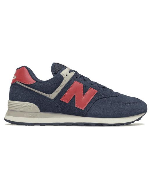 New Balance 7 'dark Blue Red Gray' for Men | Lyst