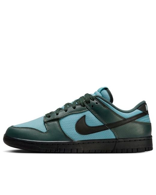 Nike Dunk Low Retro Se 'Vintage Denim' in Green for Men | Lyst