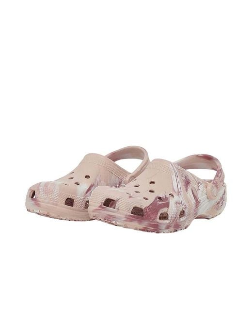 Crocs™ (Wmns) Classic Clog 'Marble' in Pink | Lyst