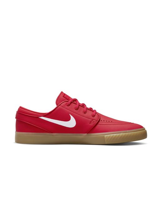 Nike Sb Zoom Janoski Label Gum' in Red for Men | Lyst