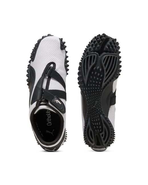 PUMA Mostro Perforated Leather in Black for Men | Lyst