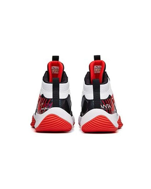 Anta Basketball Series Sneakers High in Red for Men | Lyst