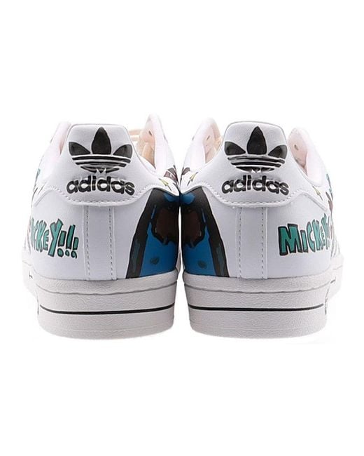 adidas Kasing Lung X Disney X Superstar 'Labubu Mickey Mouse' in White ...