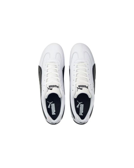 PUMA Speedcat Shield Leather in White for Men | Lyst UK