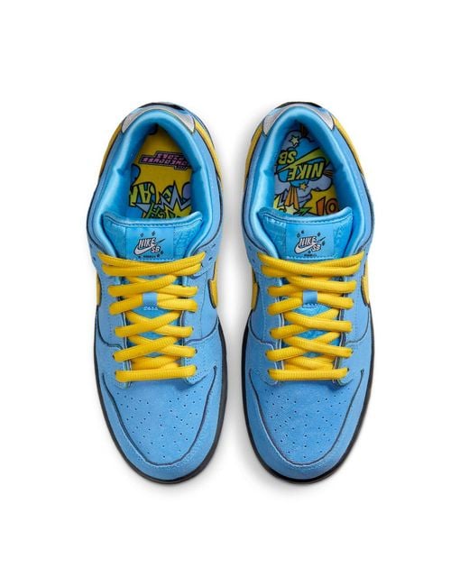 Nike X The Powerpuff Girls Sb Dunk Low Prox Qs 'Bubbles' in Blue for ...