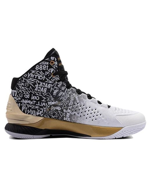Under Armour Curry 1 Retro 'back To Back Mvp' 2021 in Blue for Men | Lyst