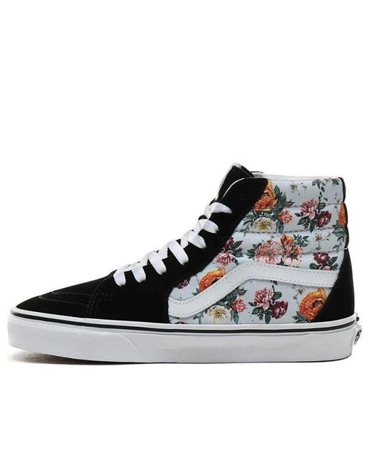 Vans Sk8-Hi 'Garden Floral' in Black for Men | Lyst