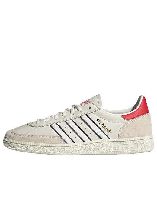 adidas Handball Spezial 'Scarlet Night' in White for Men | Lyst UK