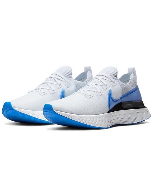 Nike React Infinity Run Flyknit Photo' in Blue for Men | Lyst